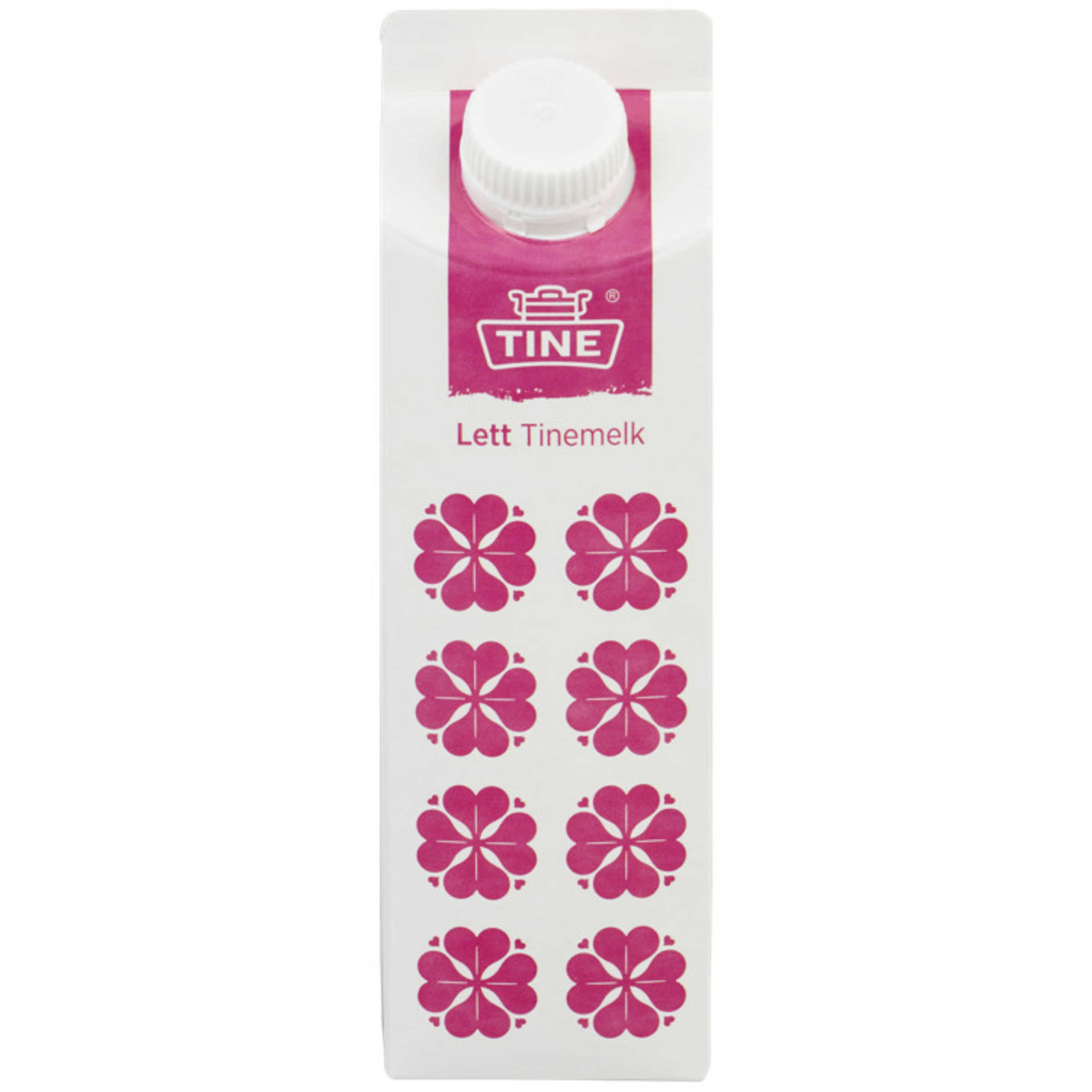 Lettmelk 1,0% - 0,5l Tine | Meny.no