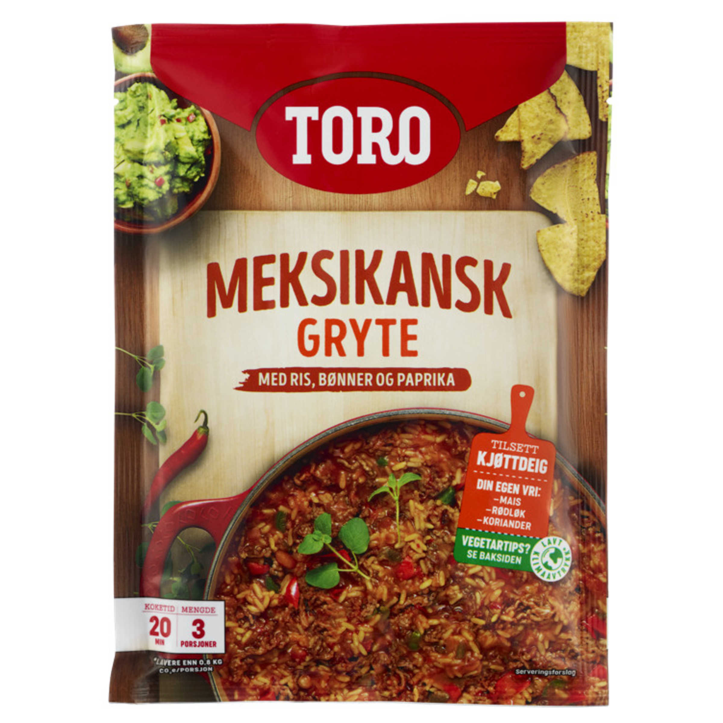 Meksikansk Gryte - 189g Toro | Meny.no