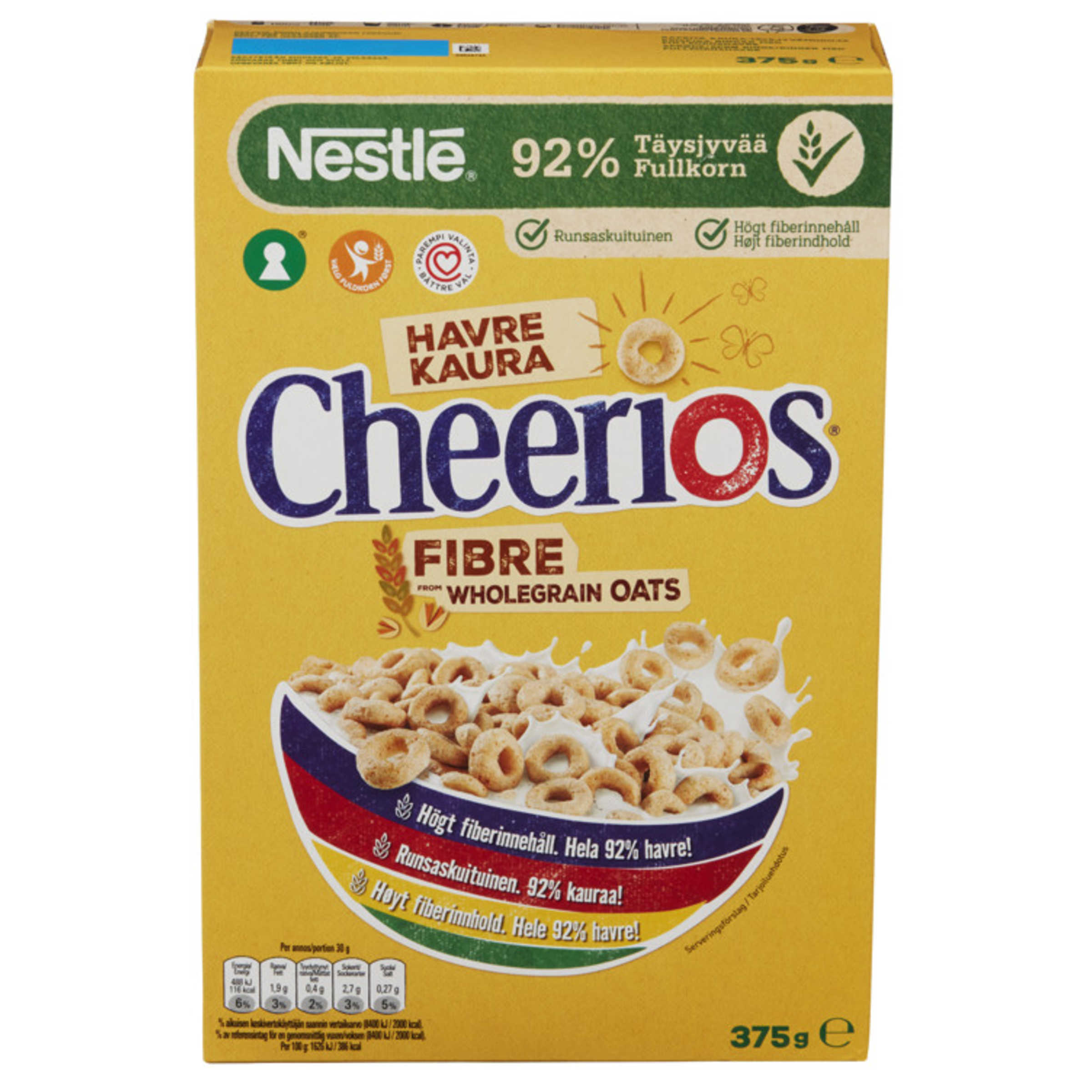 Cheerios Havre - 375g Nestle | Meny.no
