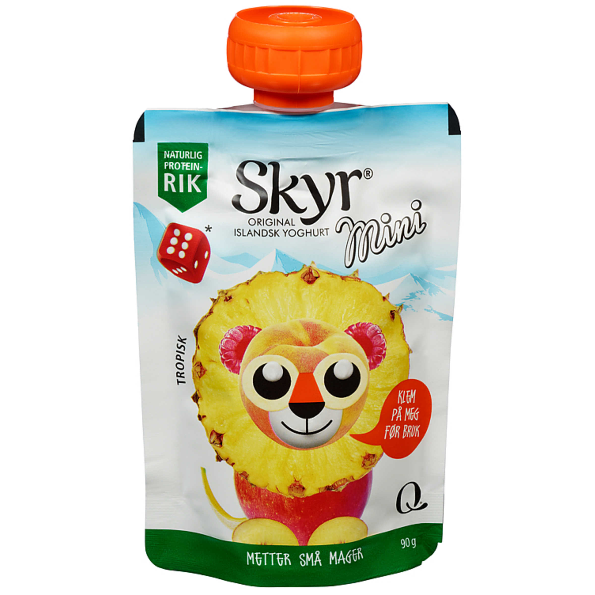 Skyr Mini - Frukt&Bær 90g pose Q | Meny.no