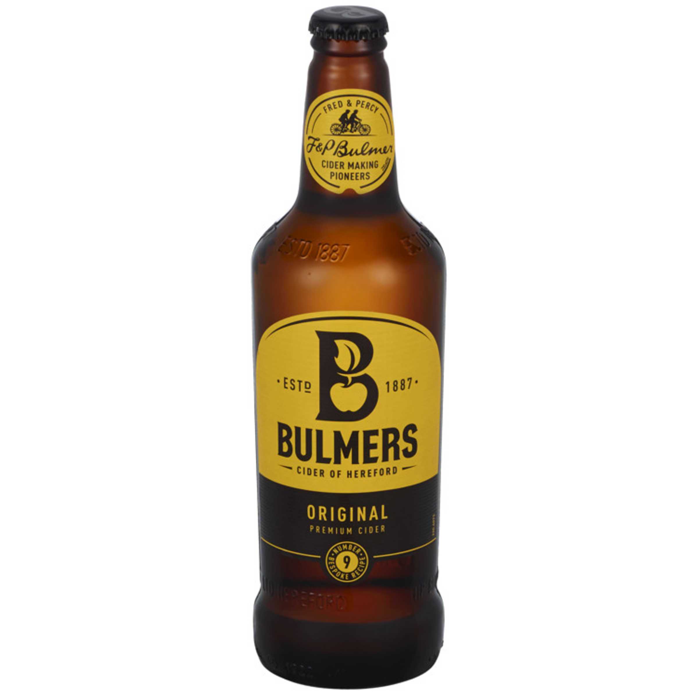 Bulmers Cider - Original 0,5l flaske | Meny.no