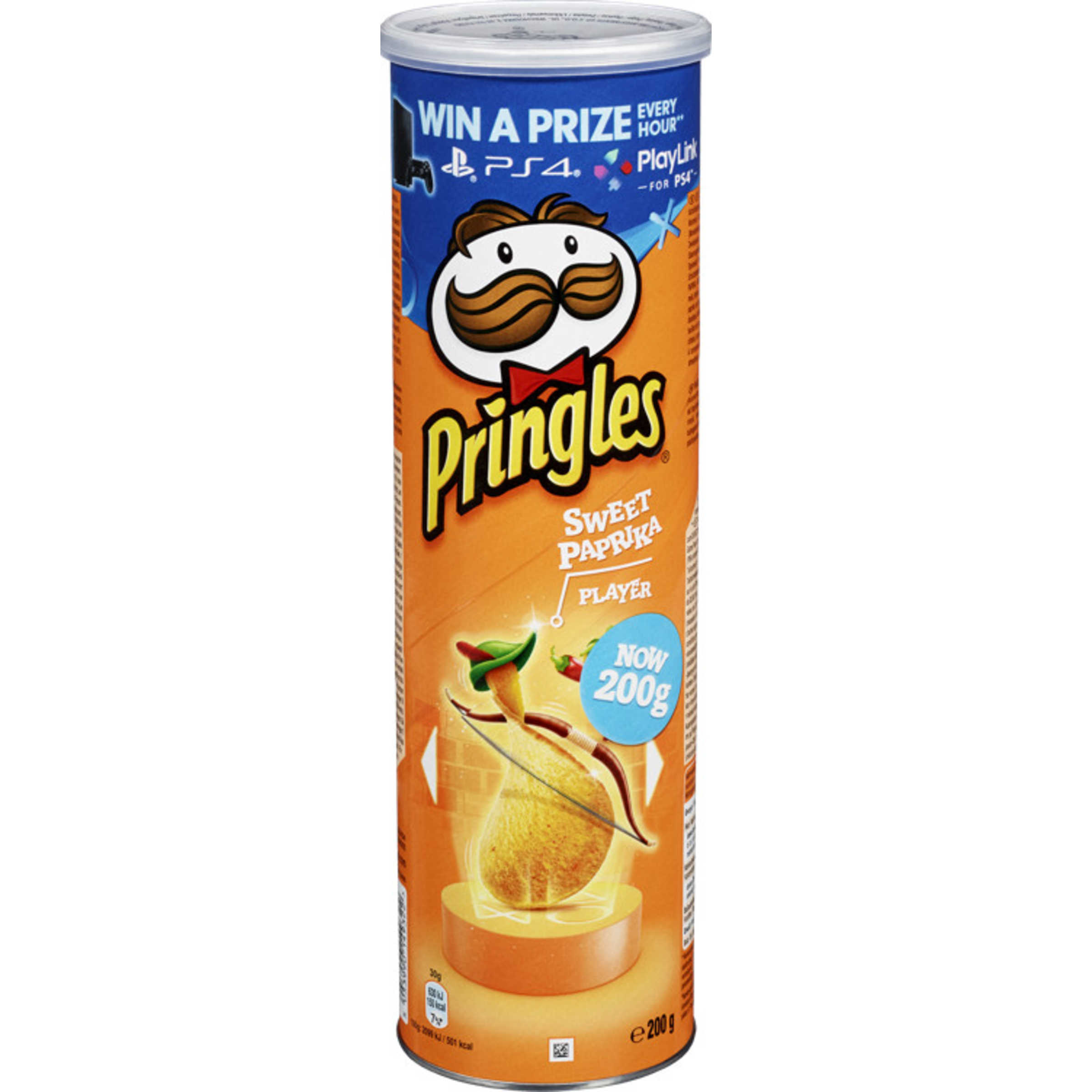 Pringles - Paprika 200g | Meny.no