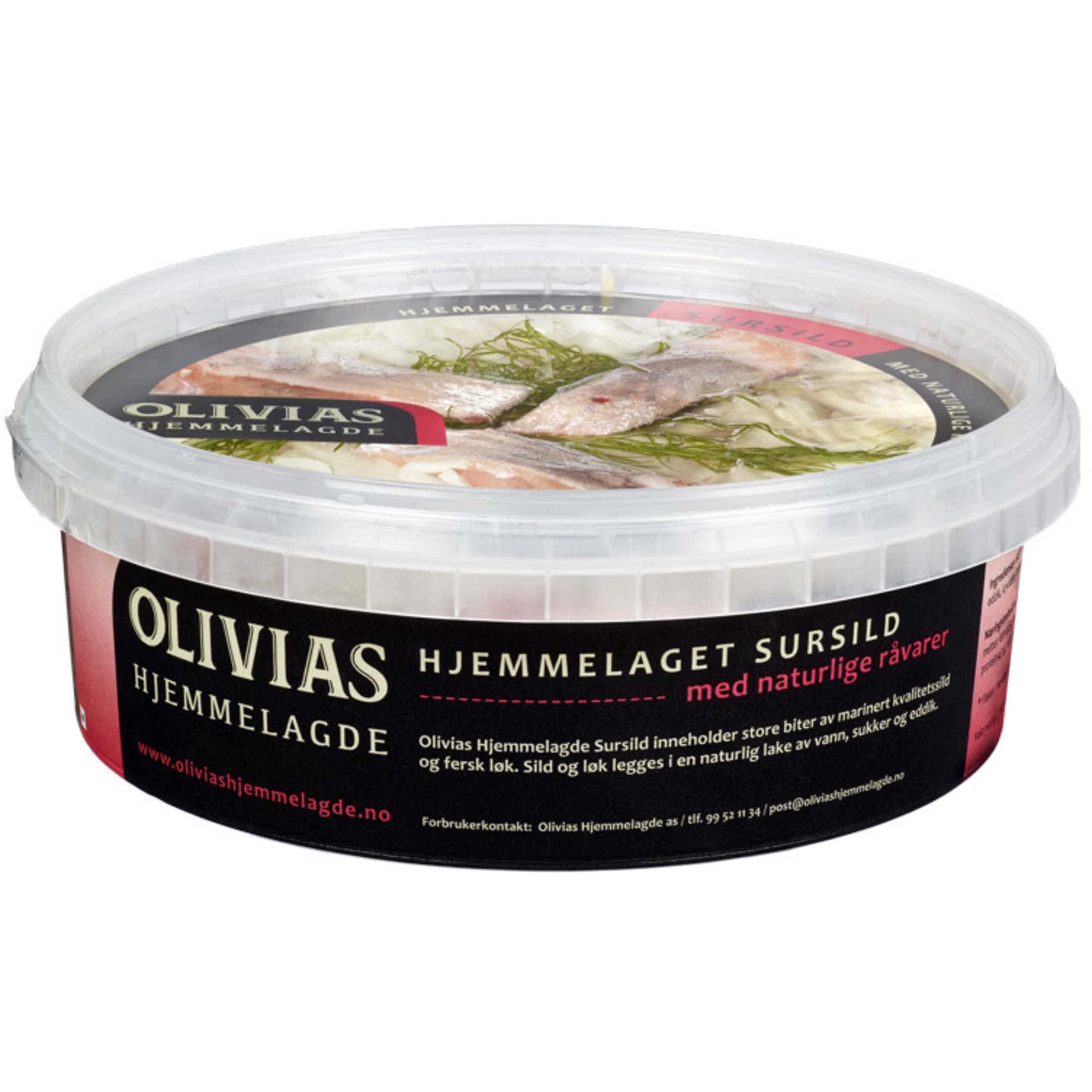 Sursild - 600g Olivias | Meny.no