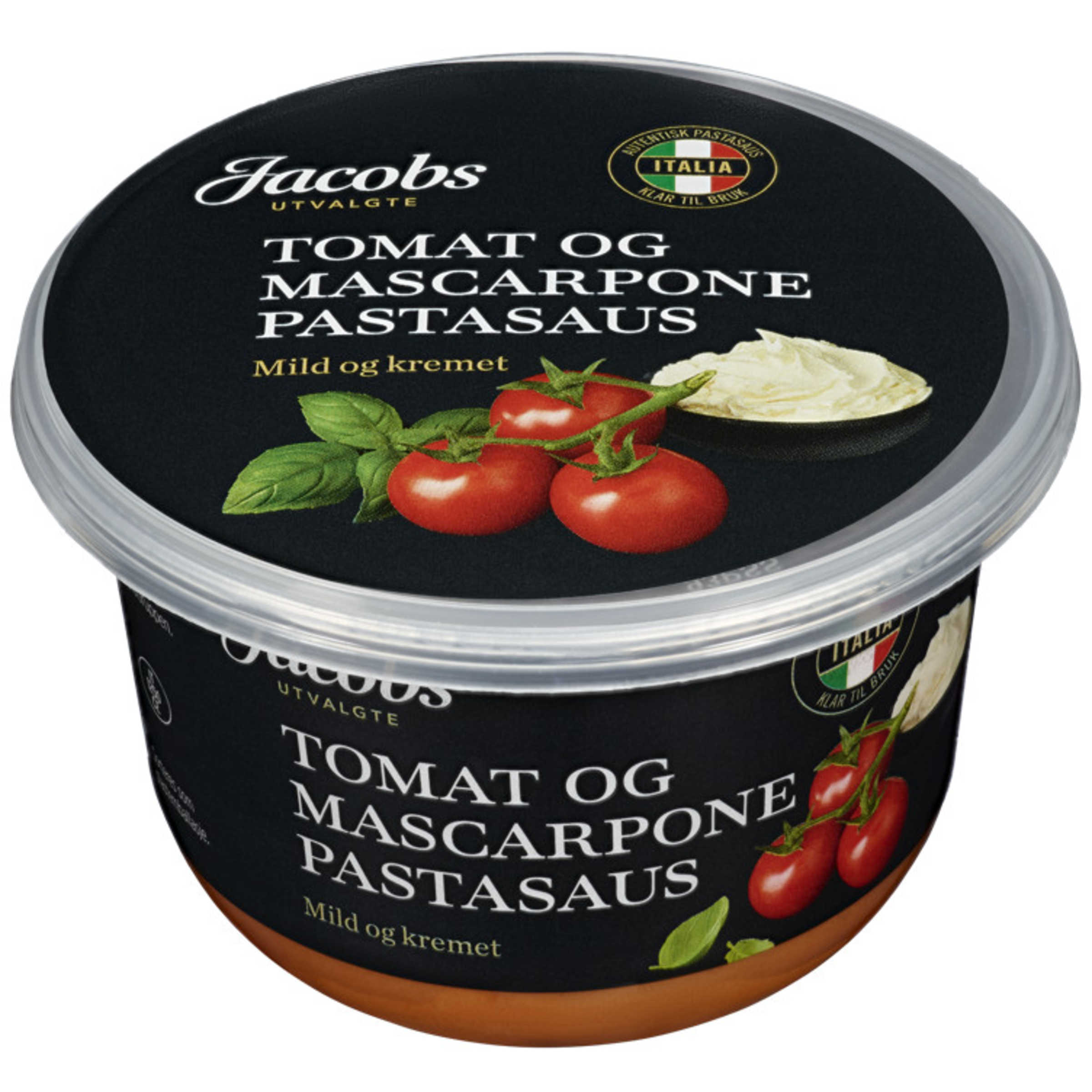 Pastasaus - Tomat/Mascarpone 200g Jacobs | Meny.no