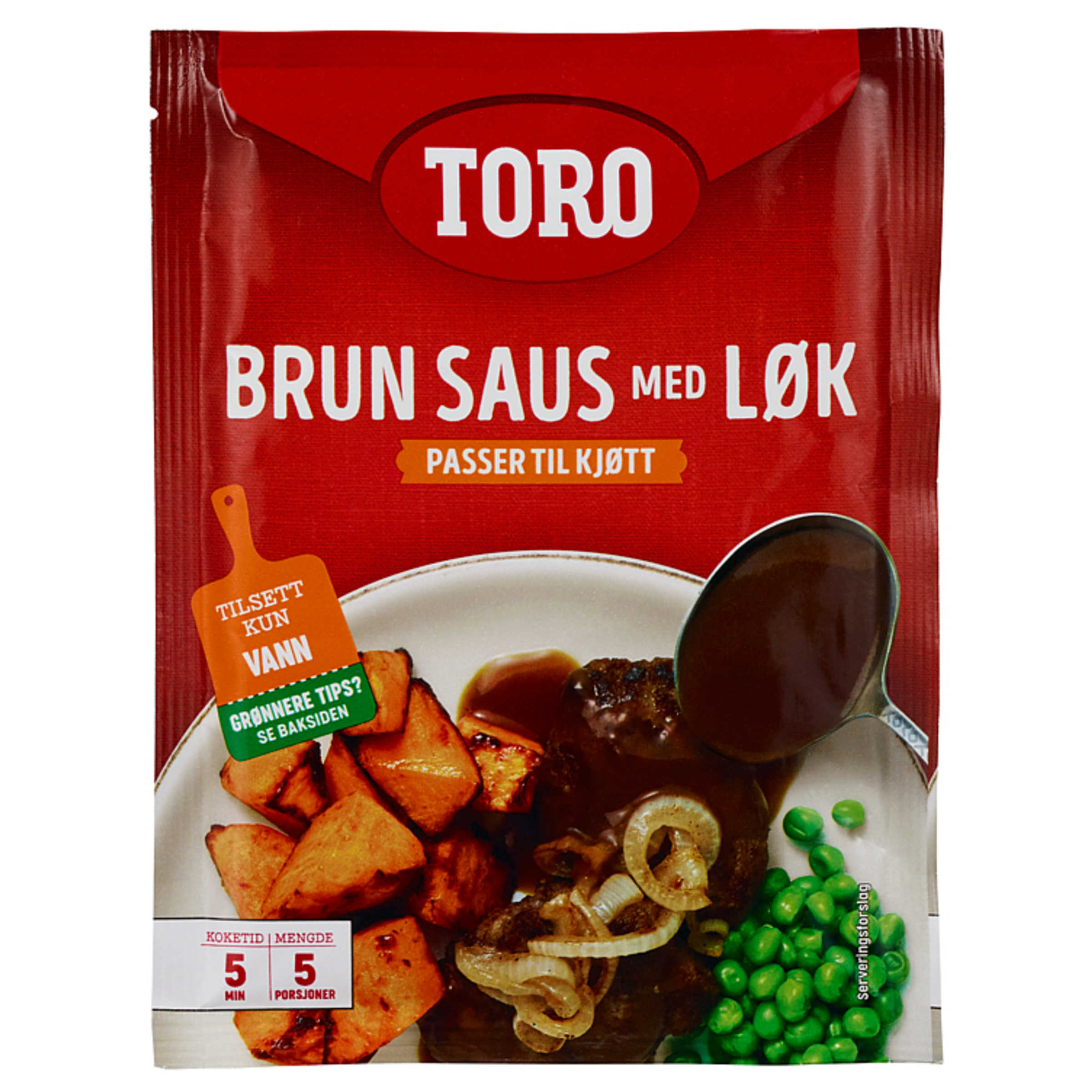 Brun Saus m/Løk - Toro | Meny.no