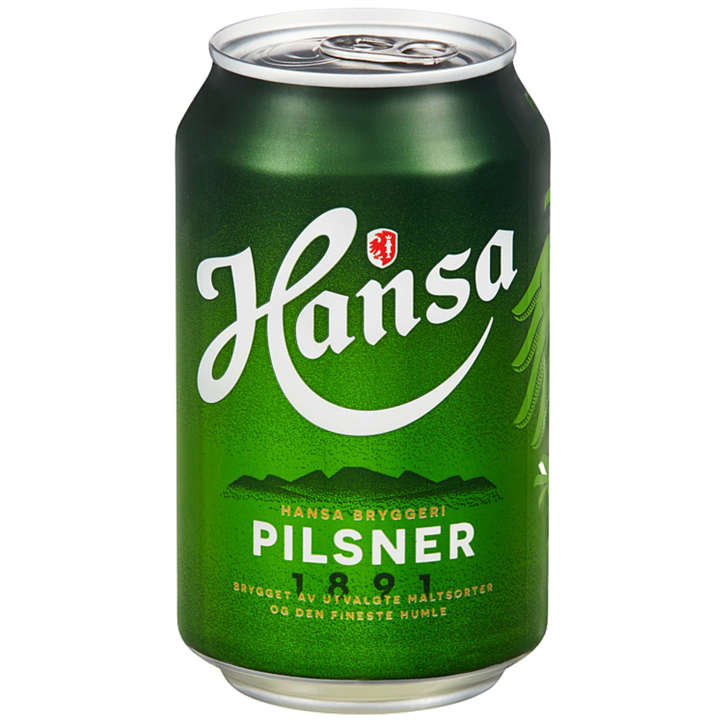 Hansa Pilsner - 0,33l boks | Meny.no