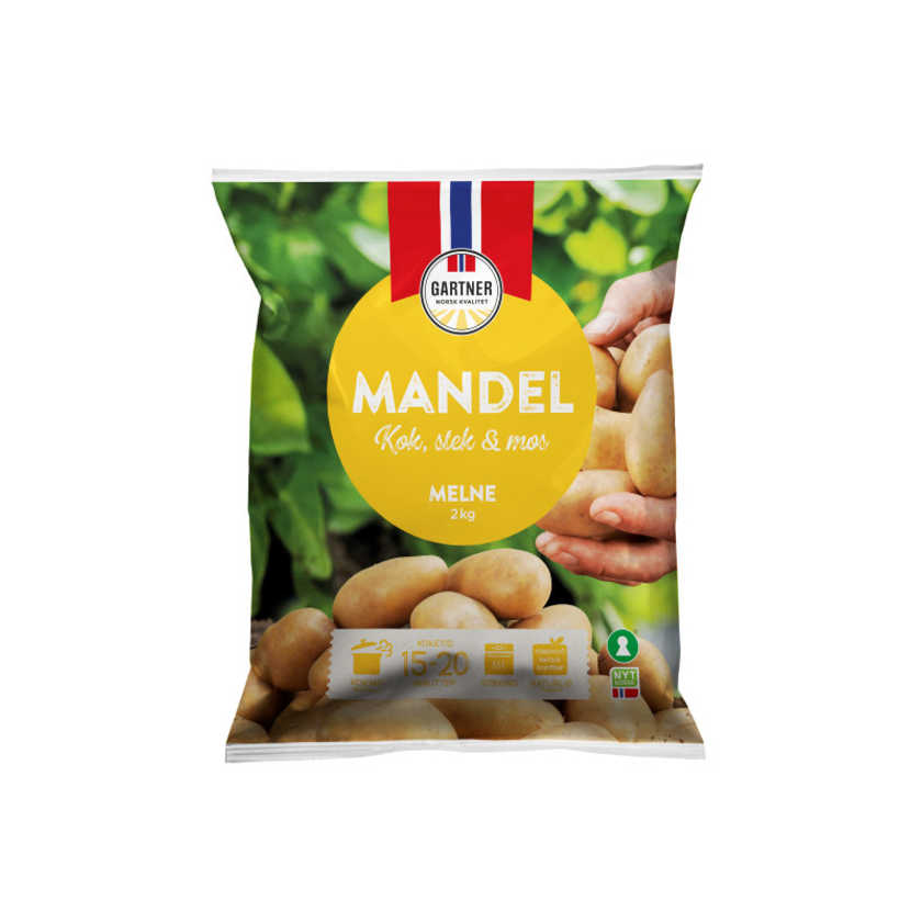 Potet - 2kg Mandel | Meny.no