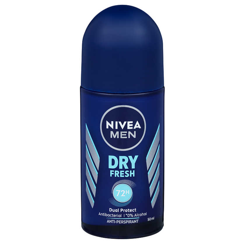 Nivea Roll-On Men - Dry Fresh 50ml | Meny.no