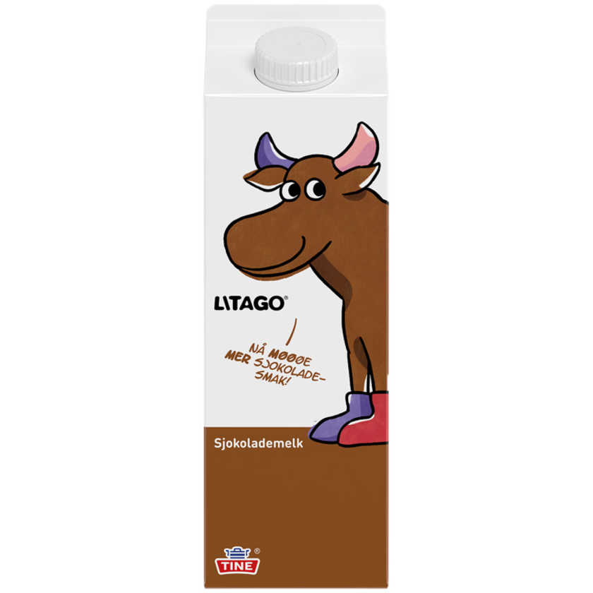 Litago Melk - Sjokolade 1l Tine | Meny.no