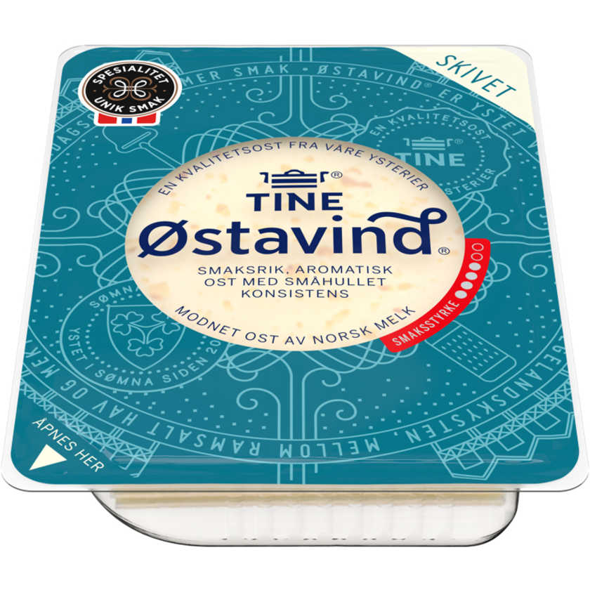 Østavind Ost - skivet 150g Tine | Meny.no