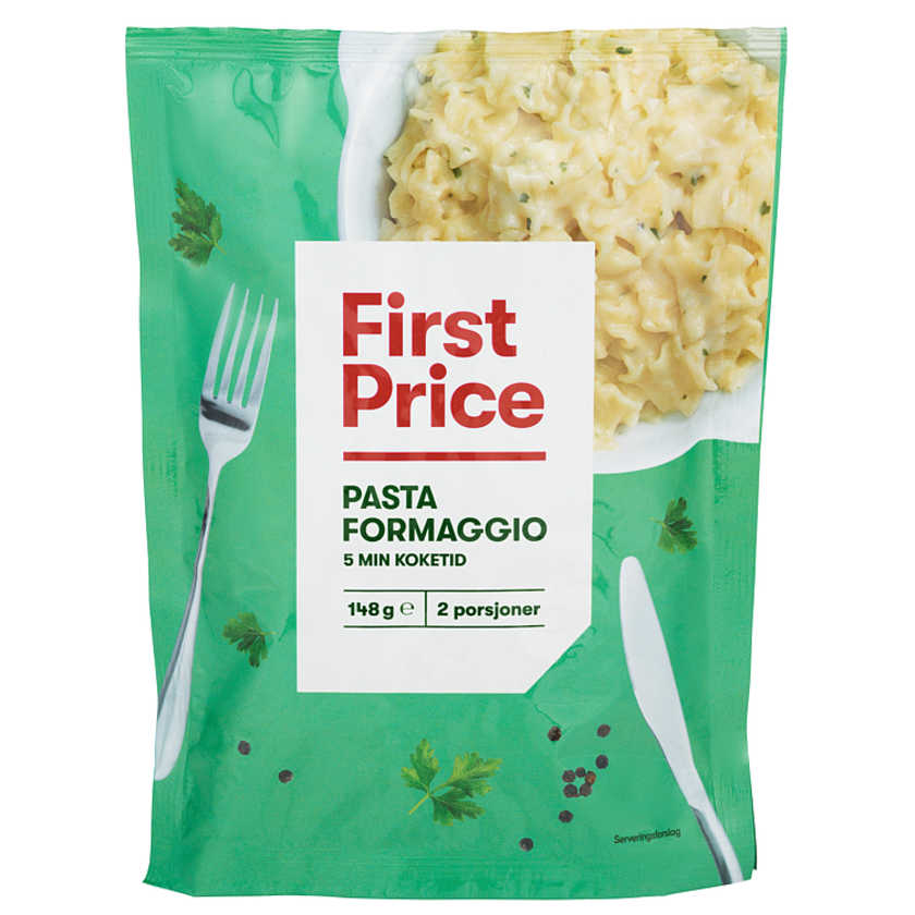Pasta Formaggio - 155g First Price | Meny.no