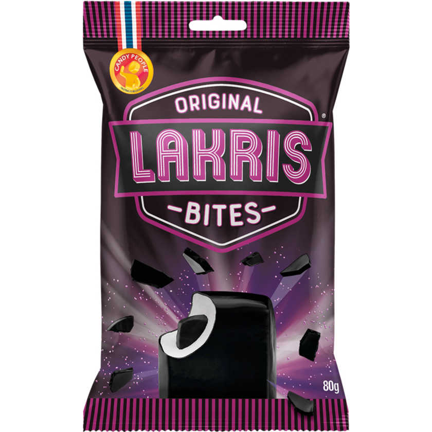 Lakris Bites - 80g Candy People | Meny.no