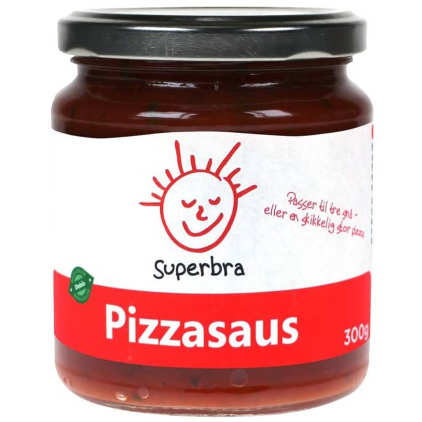 Pizzasaus - Økologisk 300g Superbra | Meny.no