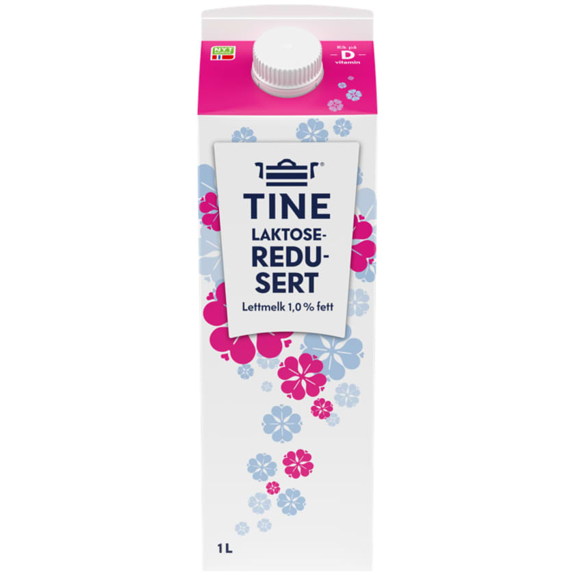 Lettmelk 1,2% - Laktoseredusert 1l Tine | Meny.no