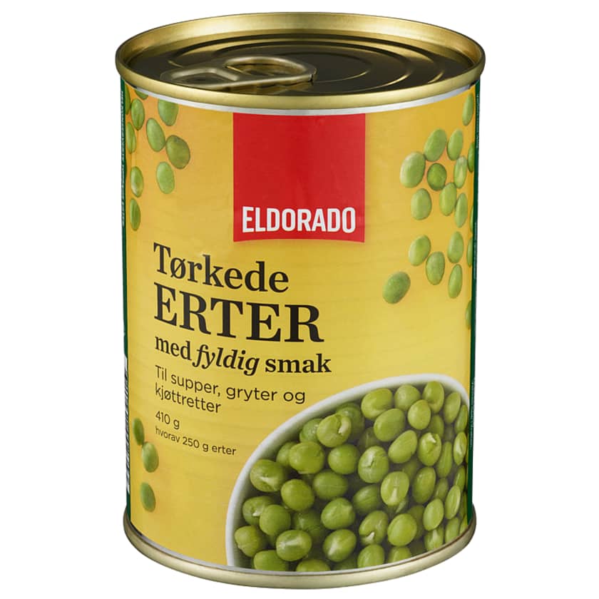 Erter Tørrede - 410g Eldorado | Meny.no
