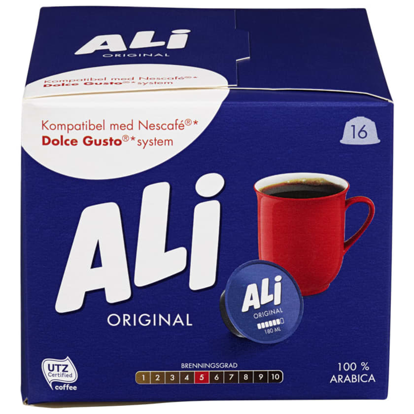 Ali Original - Kaffekapsel 16stk | Meny.no