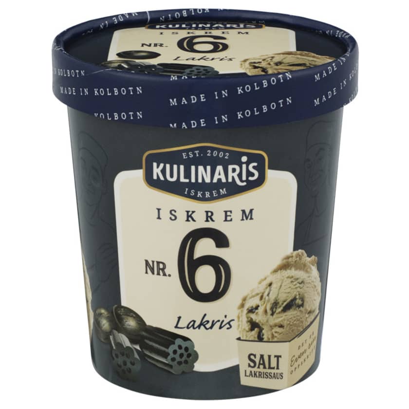 Kulinaris Iskrem - Lakris 0,5l | Meny.no
