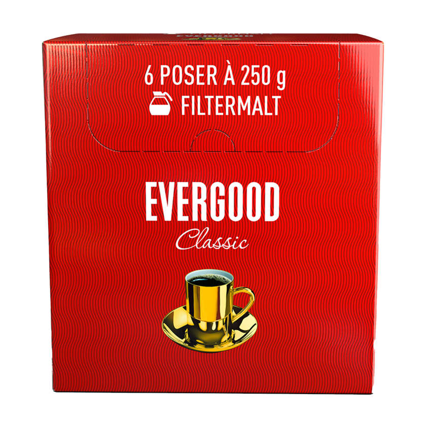 Evergood Classic - Filtermalt 6x250g | Meny.no