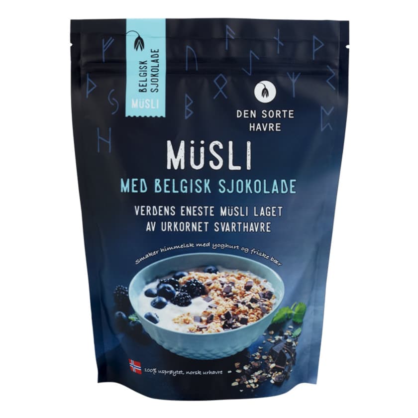 Musli - m/Belgisk Sjokolade 400g | Meny.no