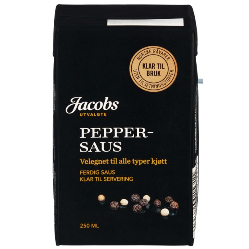 Peppersaus Kremet - 250ml Jacobs Utvalgte | Meny.no
