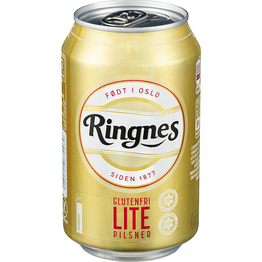 Ringnes Lite - 0,33l boks | Meny.no