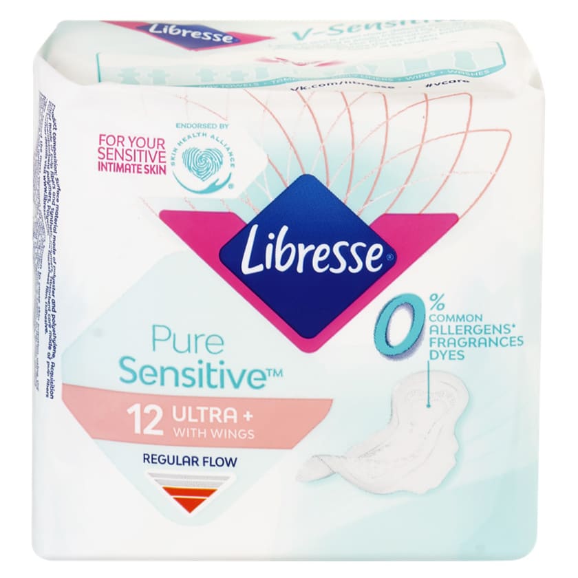 Libresse Normal - Pure Sensitive 12stk | Meny.no