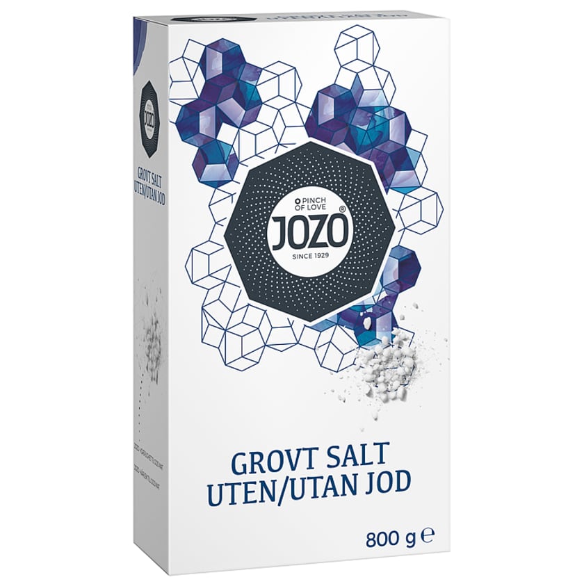 Salt Grovt - u/Jod 800g Jozo | Meny.no