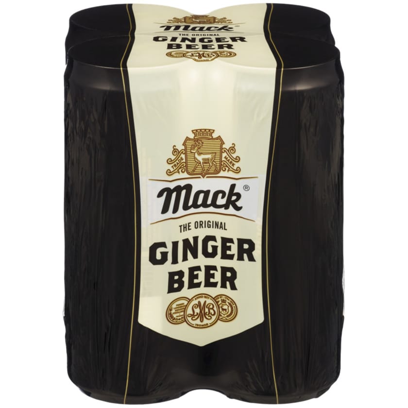 Mack Ginger Beer - Original 0,33lx4 boks | Meny.no