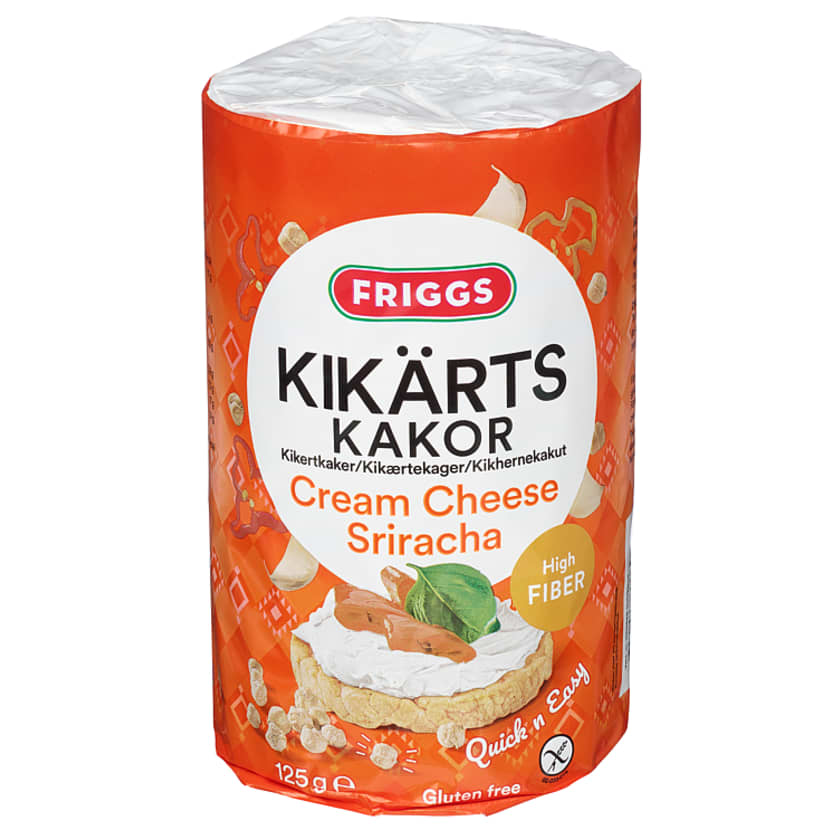 Kikertskaker - Sricha 125g Friggs | Meny.no