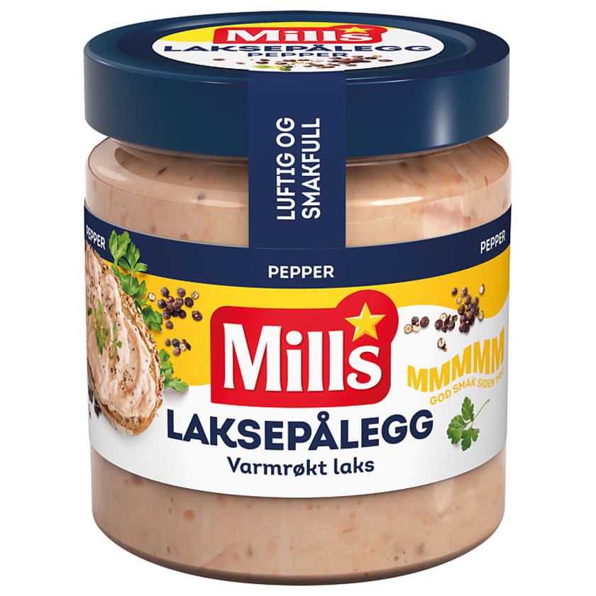 Laksepålegg - med Pepper 165g Mills | Meny.no