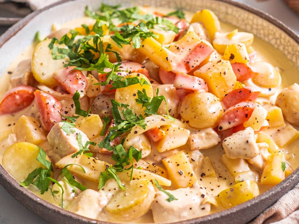 Kremete kyllinggryte | Oppskrift | Meny.no