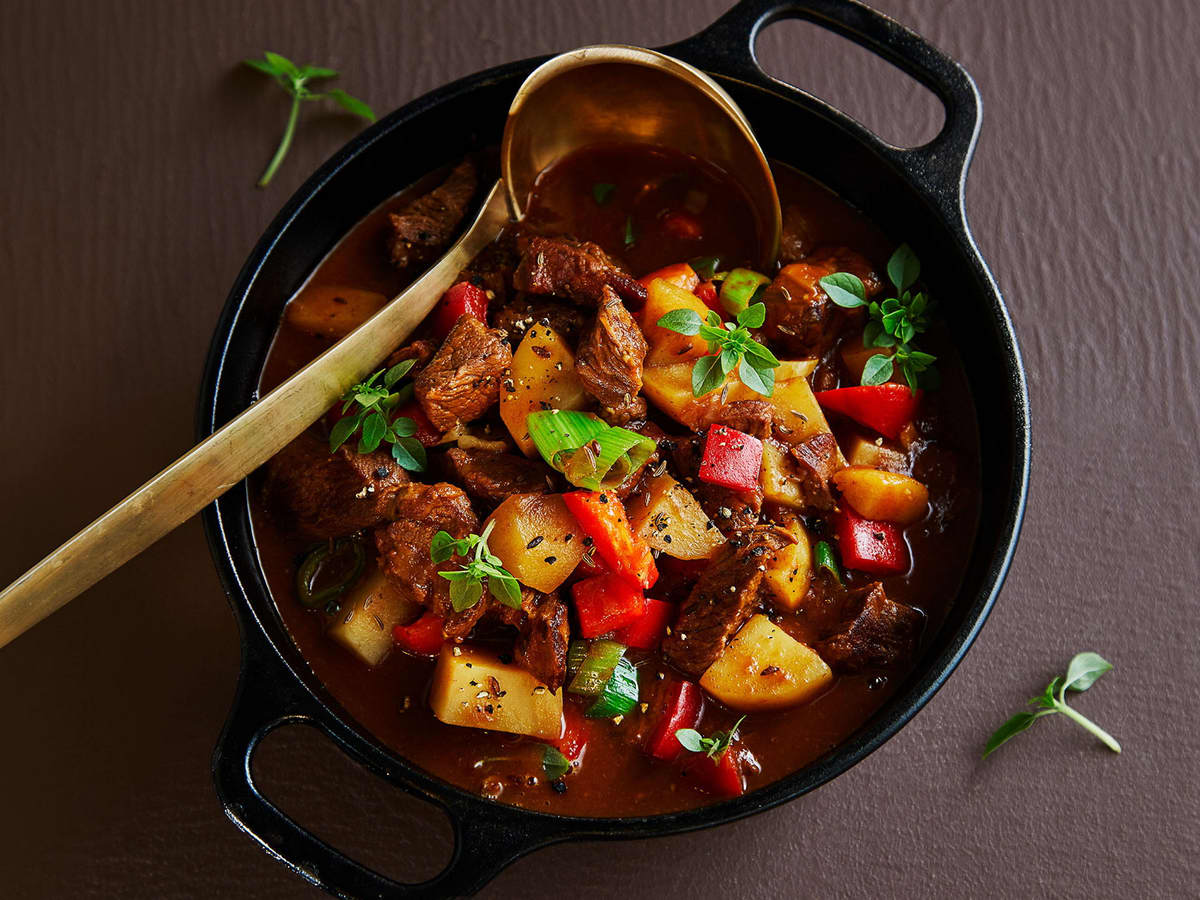 Gulasj | Ungarsk gryterett | Oppskrift | Meny.no