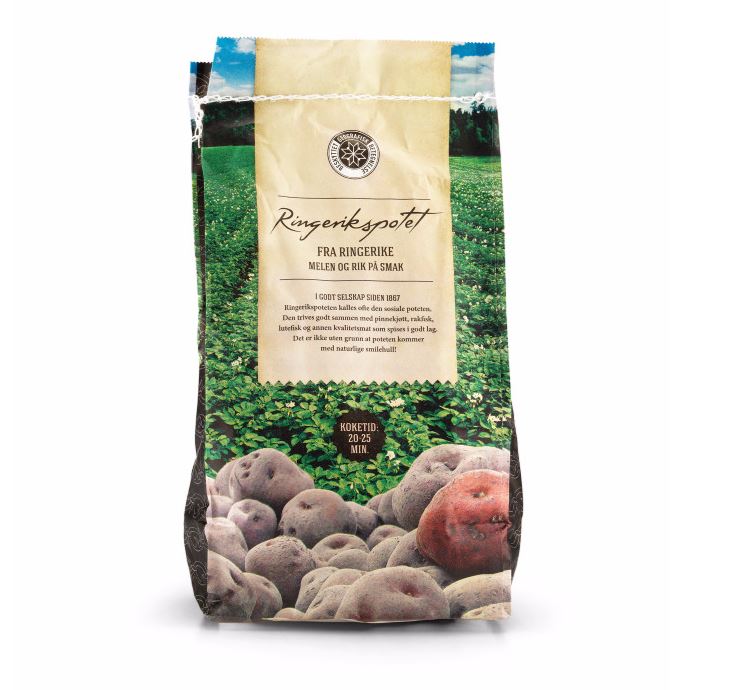 Potet 2kg Ringerike - Kassalapp®