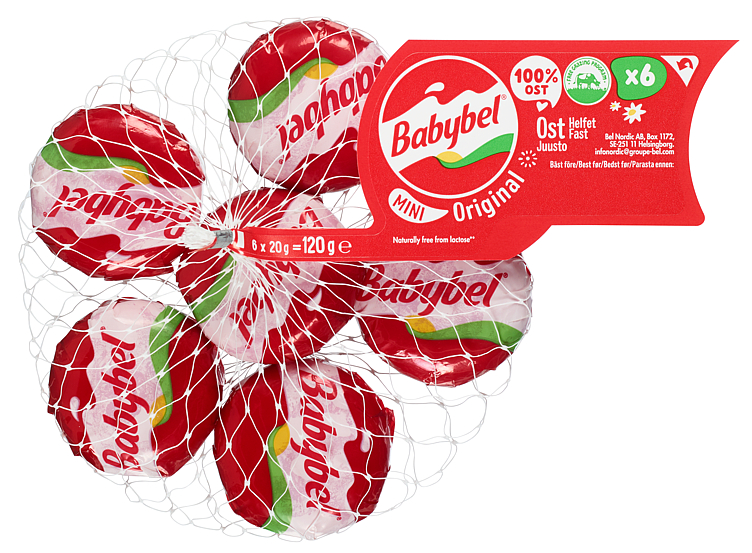 Babybel Mini 6x20g - 🧾Kassalapp