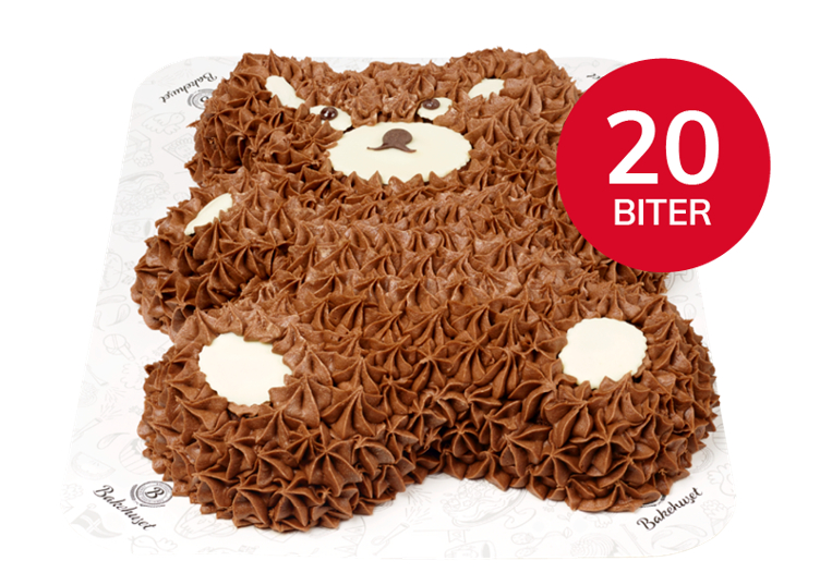 Bamsekake 20 Biter 1,6kg Meny - 🧾Kassalapp