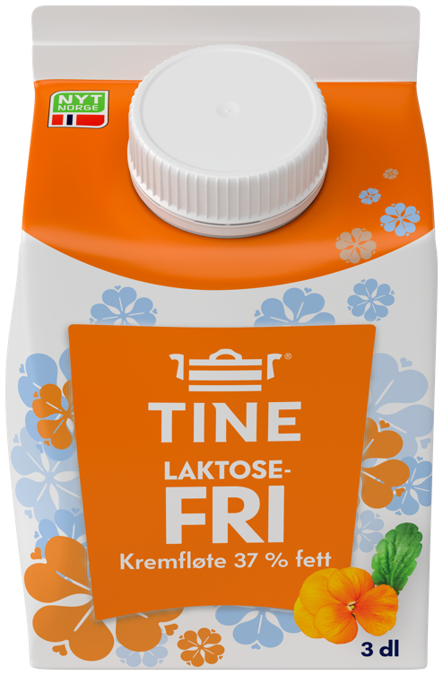 Kremfløte 37% Laktosefri 3dl Tine - 🧾Kassalapp