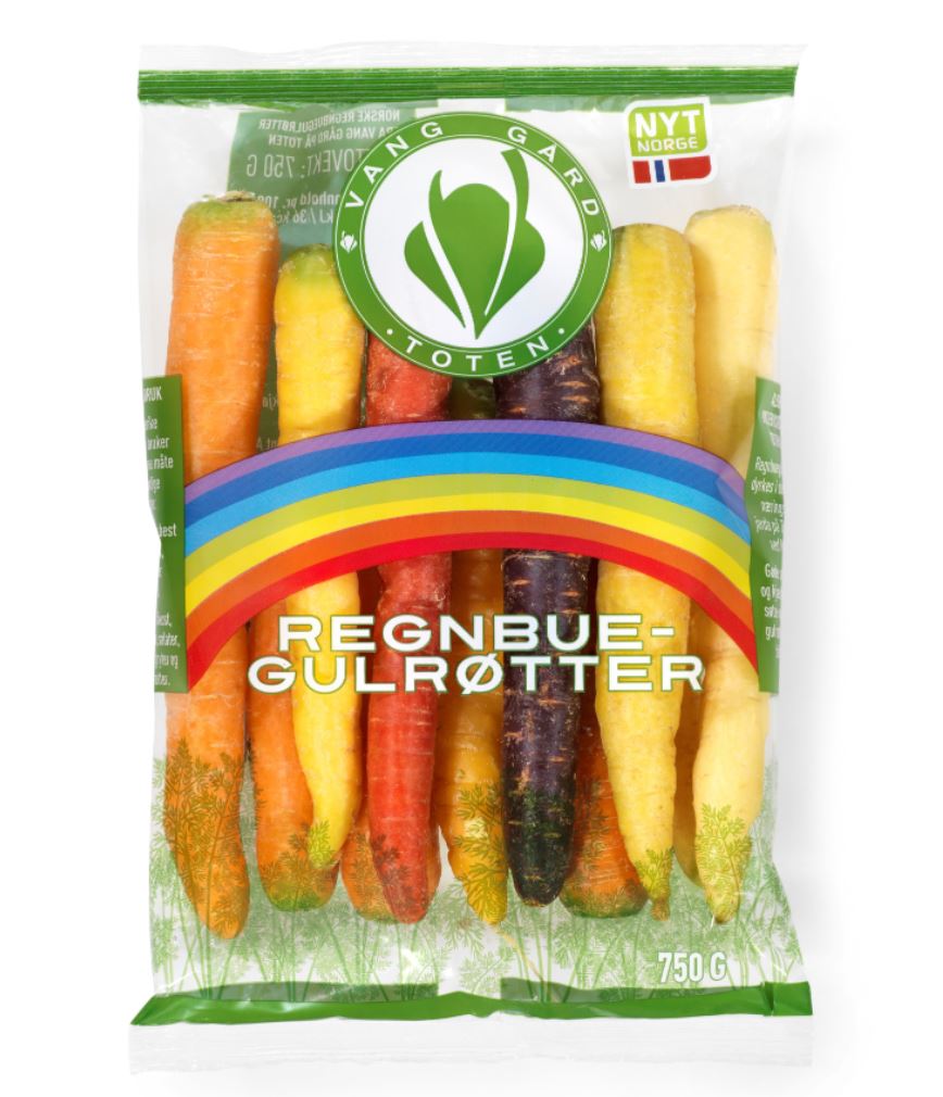 Gulrot 750g Regnbue - Kassalapp®
