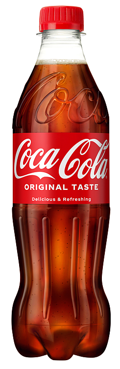 Coca-Cola 0,5l flaske - 🧾Kassalapp