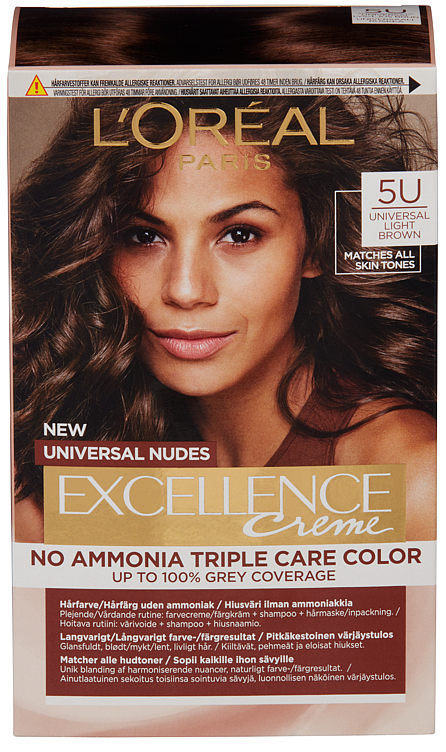 Excellence Creme Universal Light Brown 5u Loreal - 🧾Kassalapp