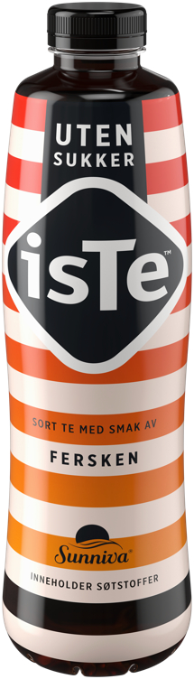 Iste Fersken Zero 1l flaske Sunniva - Kassalapp®