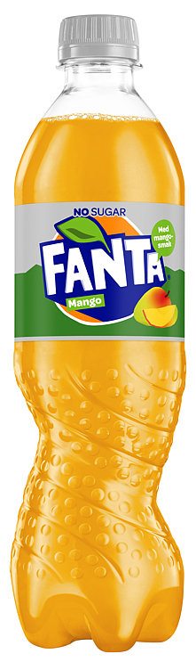 Fanta Mango u/Sukker 0,5l flaske - 🧾Kassalapp