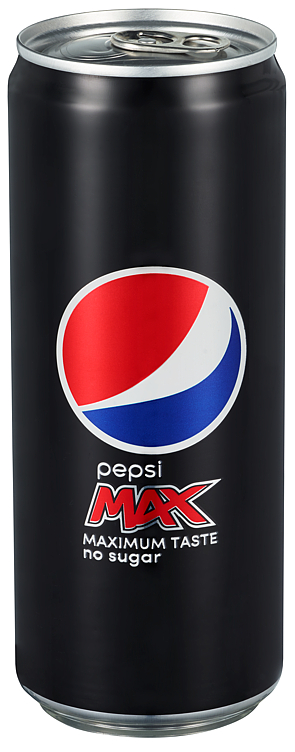 Pepsi Max 0,33l boks - 🧾Kassalapp
