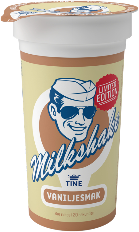 Milkshake Vanilje 220ml Tine - 🧾Kassalapp