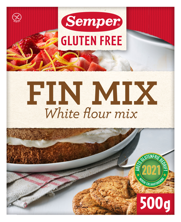Fin Mix Mel glutenfri 500g Semper - 🧾Kassalapp