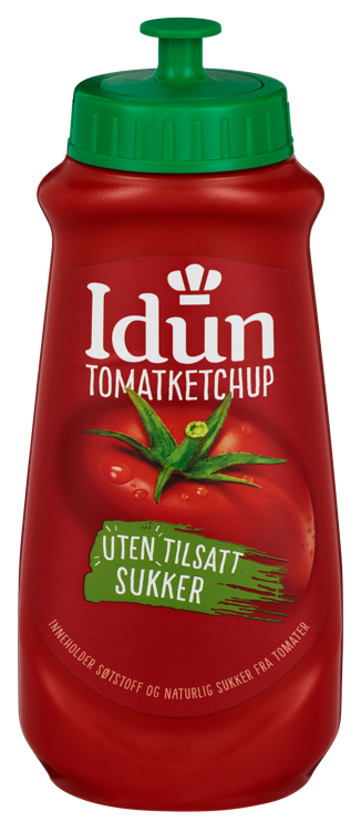 Tomatketchup u/Sukker 510g Idun - 🧾Kassalapp