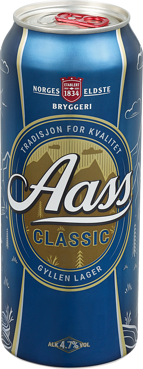 Aass Classic 0,5l boks - 🧾Kassalapp