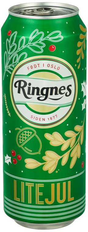 Ringnes Lite Jul 0,5l boks - 🧾Kassalapp