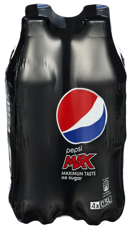 Pepsi Max Flaske Pepsi Max Sirup – SodaStream Danmark