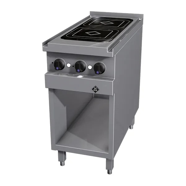 MKN Optima 850 Induction 2 kokebord med 2 soner 10kW 400V Norrøna ...