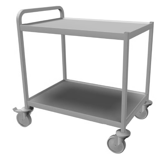 Nicro 2-plans trillebord type 1005 800x550mm Norrøna Storkjøkken
